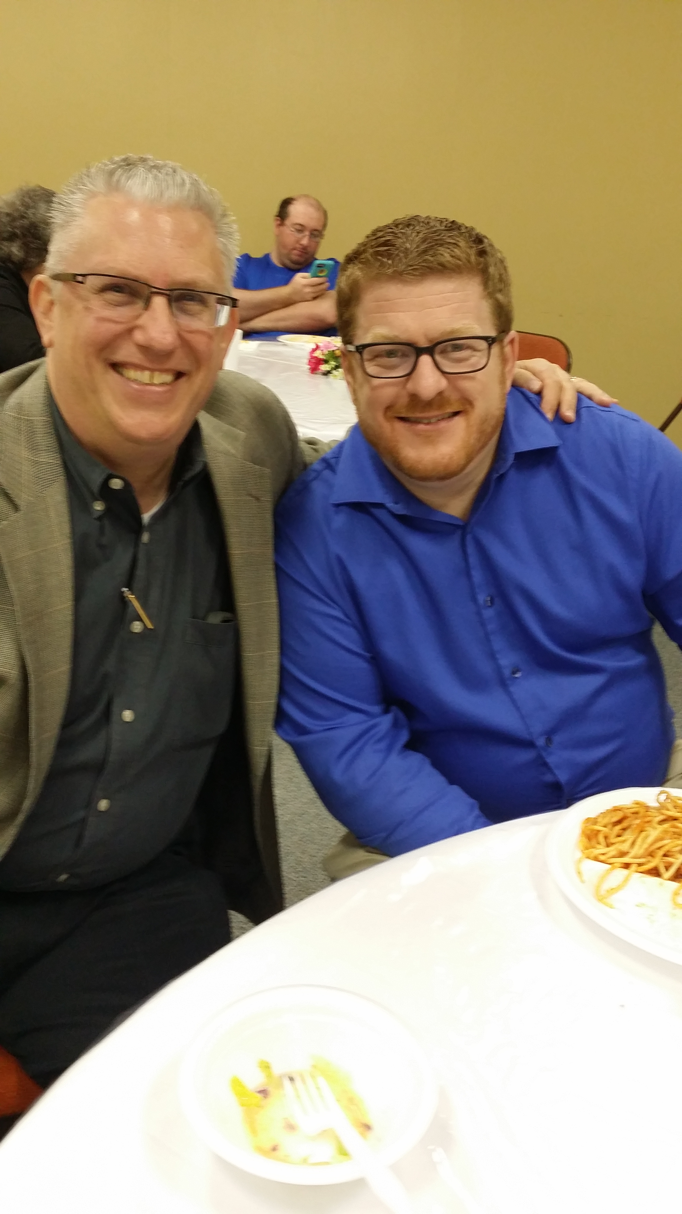 Brian Price with Pastor Lenny – SRBC